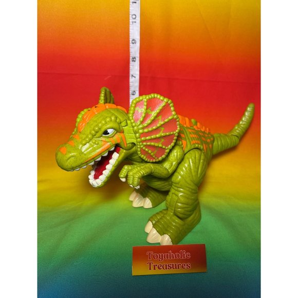 Fisher-Price | Toys | Surge Frilled Raptor Walking Roaring Dinosaur ...